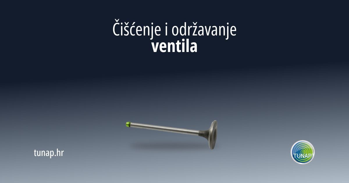 Čišćenje ventila bez demontaže | TUNAP Valve Clean tehnologija